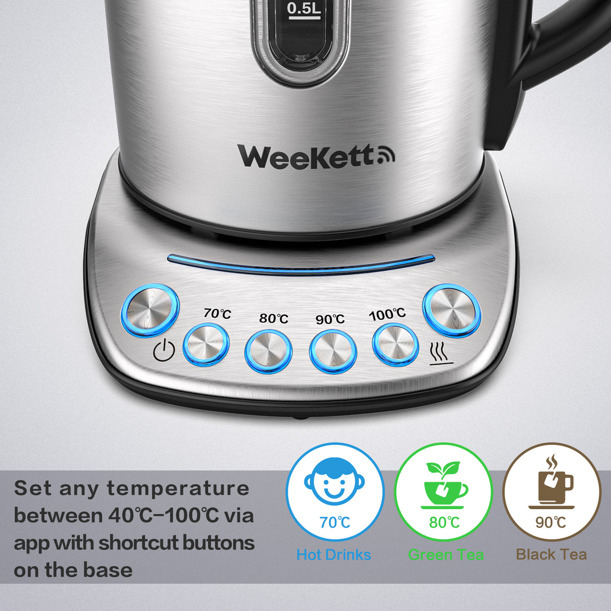 Smart Kettle by WeeKett - Works with Alexa, Google & Siri